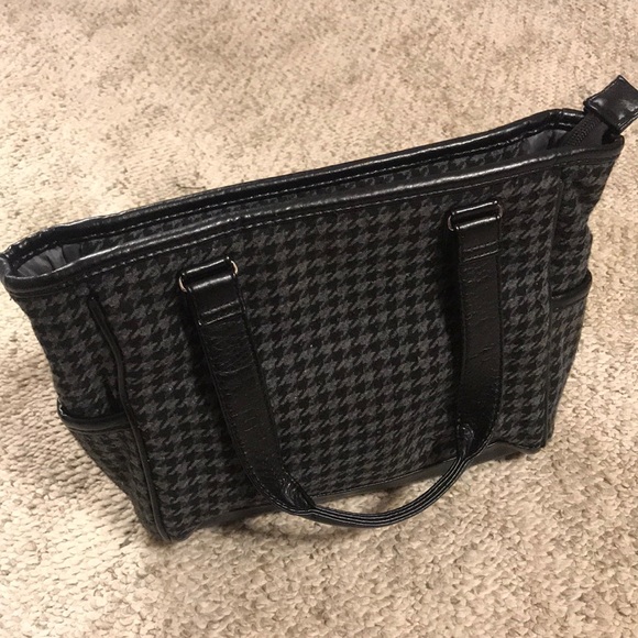 thirty-one | Bags | Thirty One Handbag Black And Gray | Poshmark